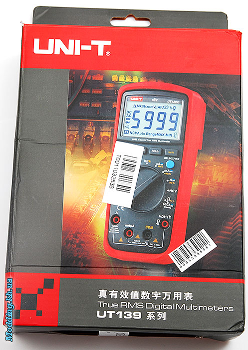Обзор TrueRMS мультиметра UNI-T UT139C